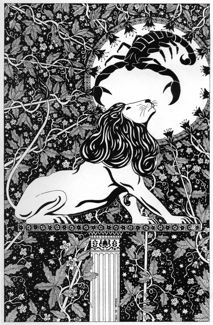 Scorpion Lion – Christine Henry – Artiste